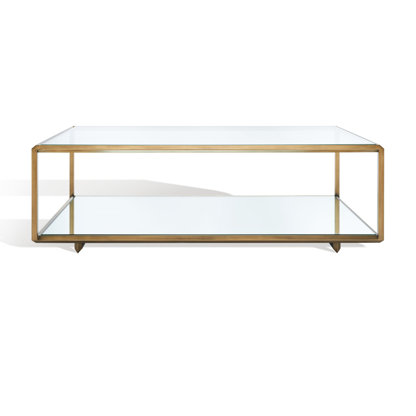 Luxury Rectangular Coffee Tables | Perigold